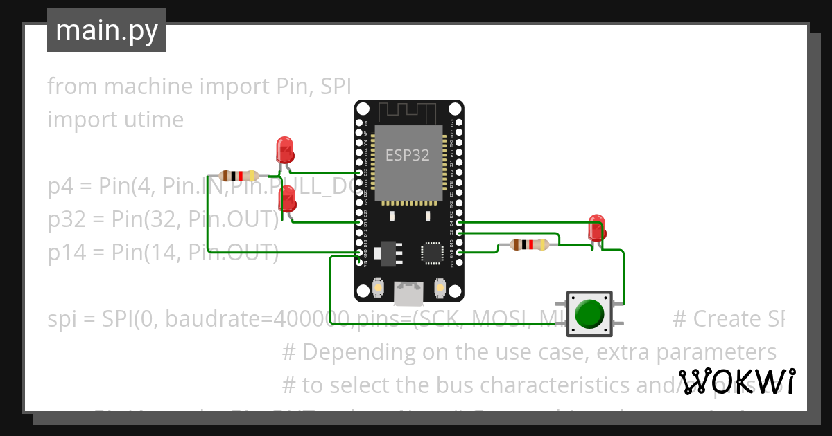 Untitled project - Wokwi ESP32, STM32, Arduino Simulator