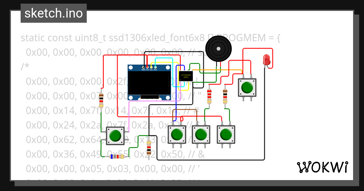 BAT BONANZA "PING PONG GAME" - Wokwi Arduino and ESP32 Simulator