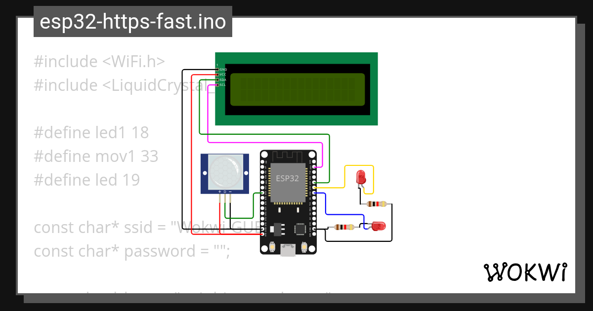 ProjetoIoT - Wokwi ESP32, STM32, Arduino Simulator
