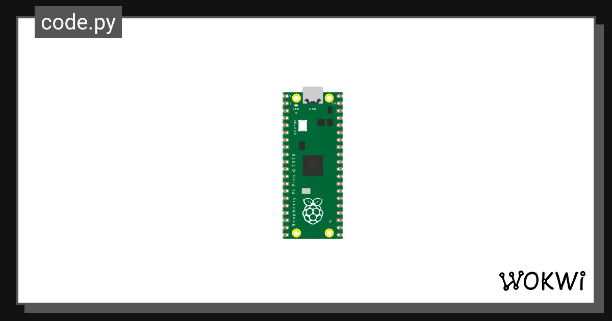 Circuitpython Ssd1306 On Pi Pico Wokwi Esp32 Stm32 Arduino Simulator 8815