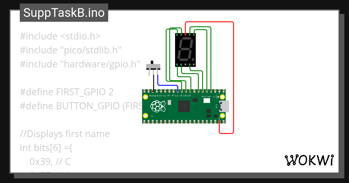 Supplementary Task B.ino - Wokwi ESP32, STM32, Arduino Simulator