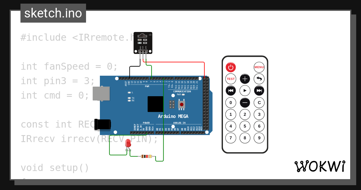 Ir Rxtx Switch Wokwi Esp32 Stm32 Arduino Simulator 3127