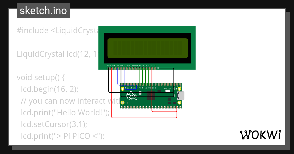 Act C Lcd Parman Wokwi Esp32 Stm32 Arduino Simulator 2237
