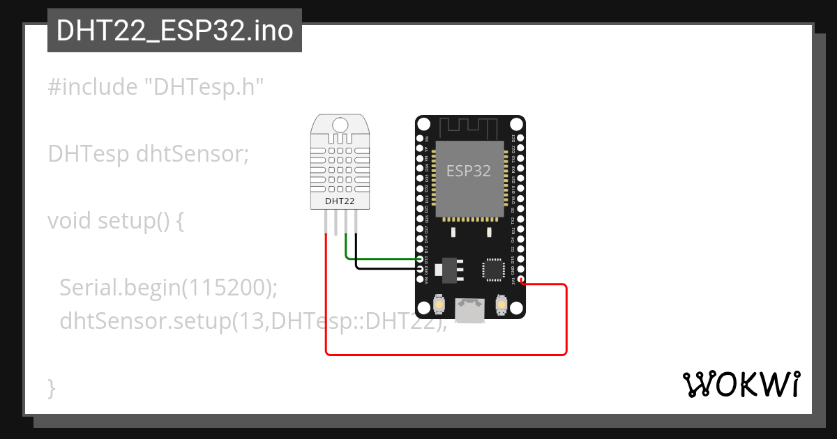 DHT22_ESP32.ino - Wokwi ESP32, STM32, Arduino Simulator