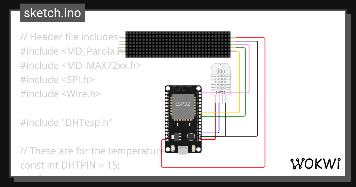 Prototype_ledmatrix_HMI.ino - Wokwi ESP32, STM32, Arduino Simulator