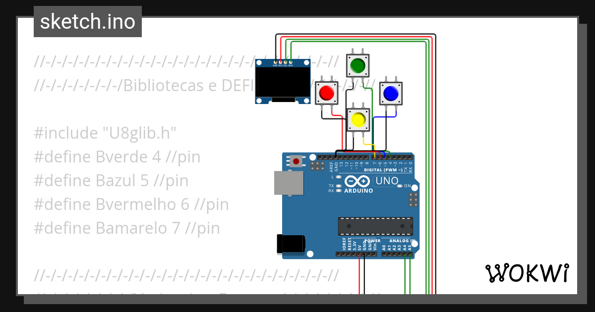 sketch.ino - Wokwi ESP32, STM32, Arduino Simulator
