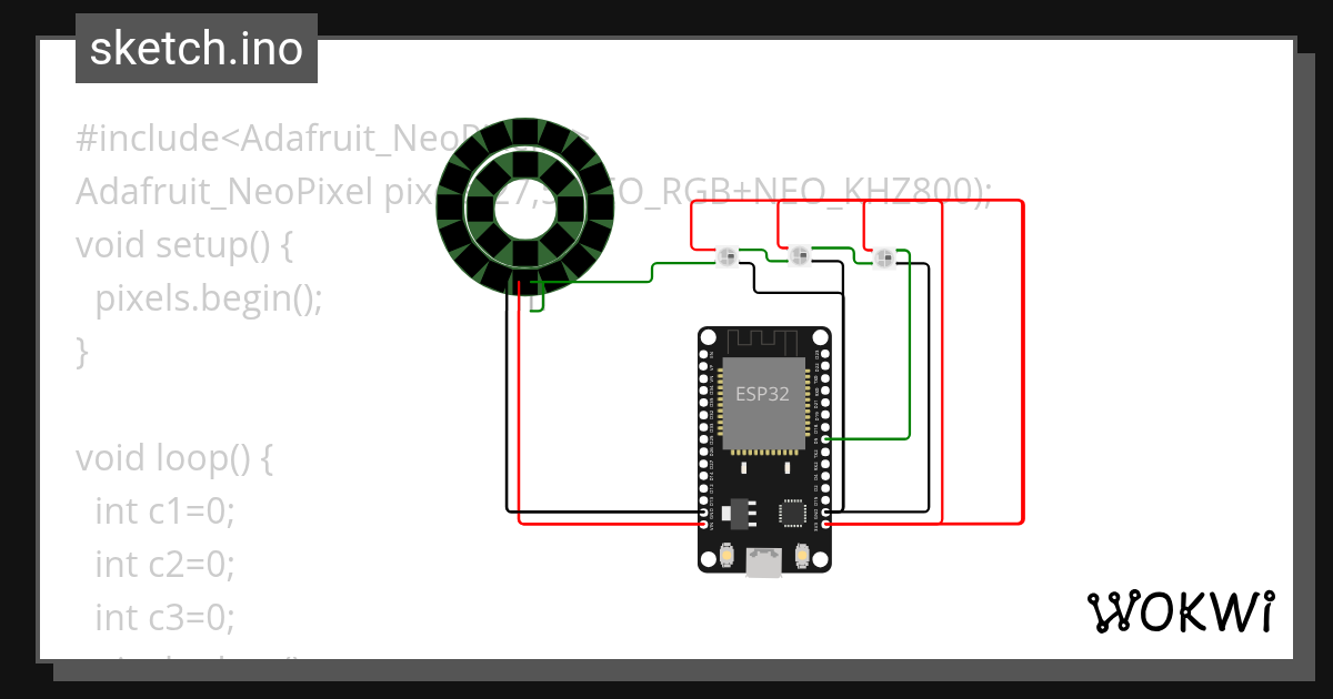 Neo-1 - Wokwi ESP32, STM32, Arduino Simulator