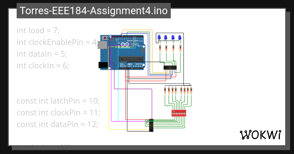 Torres-EEE184-Assignment4.ino - Wokwi ESP32, STM32, Arduino Simulator