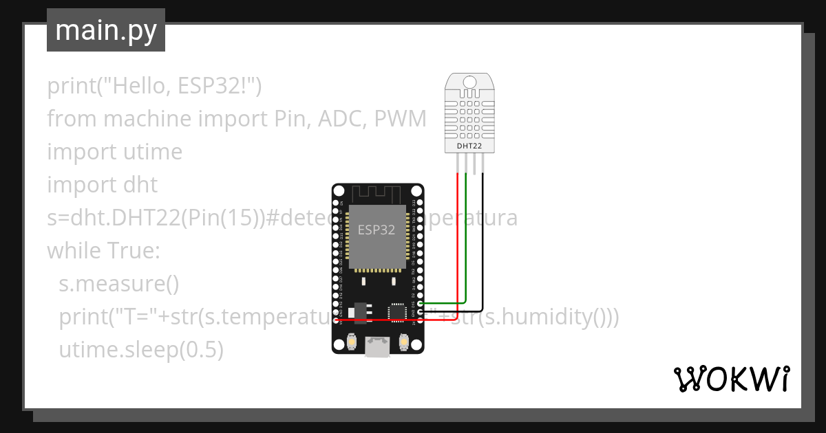 3ra practica - Wokwi ESP32, STM32, Arduino Simulator