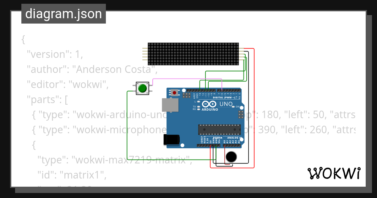 32_Band_LED_Spectrum_Analyzer.ino - Wokwi ESP32, STM32, Arduino Simulator