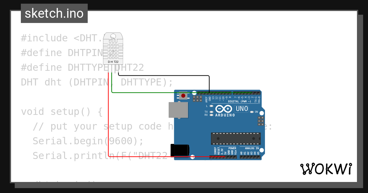10 Latihan Wokwi Dht22 Wokwi Esp32 Stm32 Arduino Simulator 0287