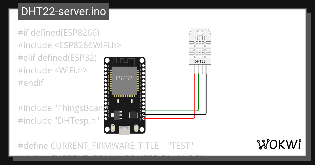 DHT22-server.ino - Wokwi ESP32, STM32, Arduino Simulator