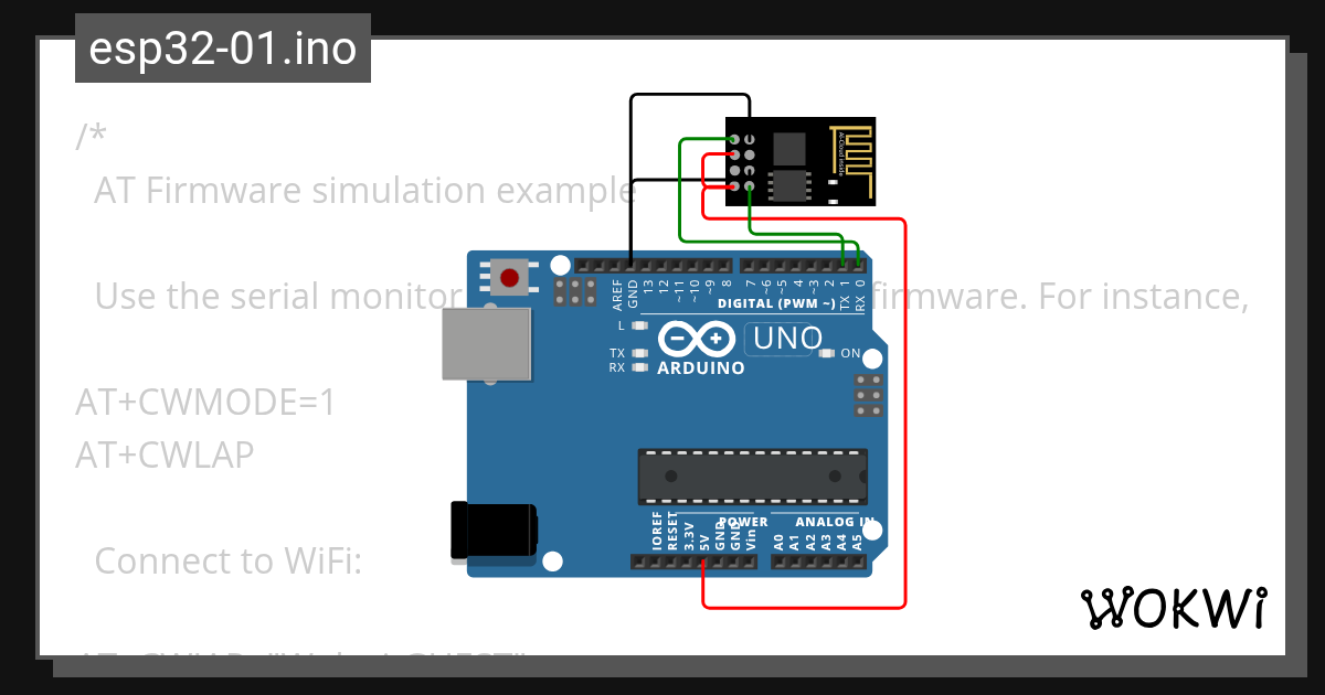 Wokwi - Online ESP32, STM32, Arduino Simulator
