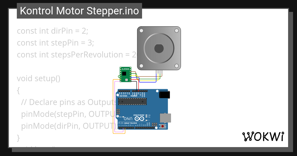 Kontrol Motor Stepper.ino - Wokwi ESP32, STM32, Arduino Simulator