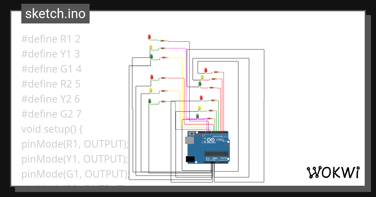 64301040010 Lab2-2 - Wokwi ESP32, STM32, Arduino Simulator