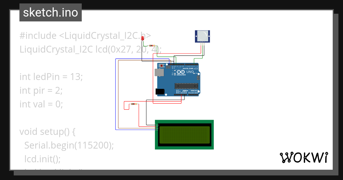 Contoh Sensor Pir 2 Wokwi Esp32 Stm32 Arduino Simulator