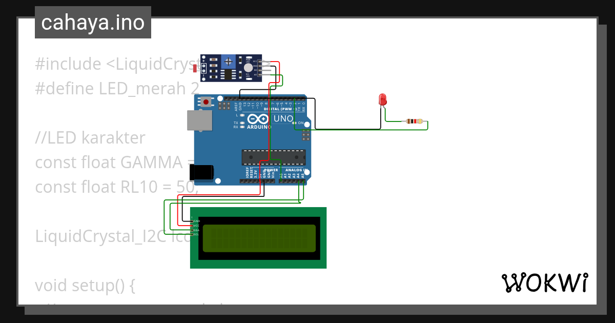 cahaya.ino - Wokwi ESP32, STM32, Arduino Simulator