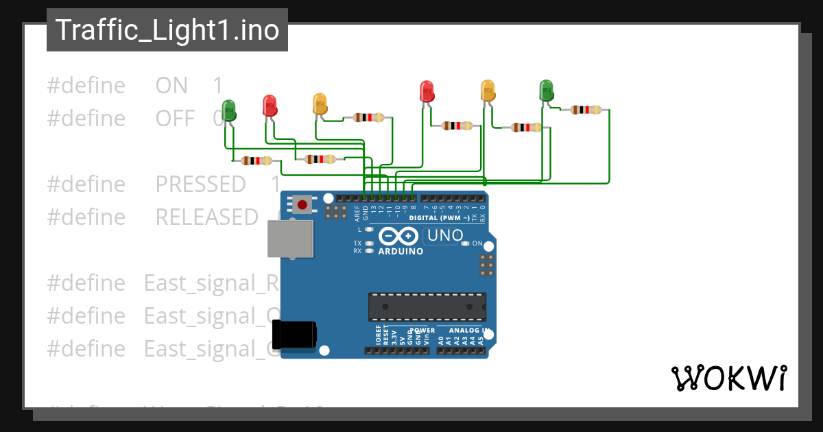 Traffic_Light1.ino - Wokwi ESP32, STM32, Arduino Simulator
