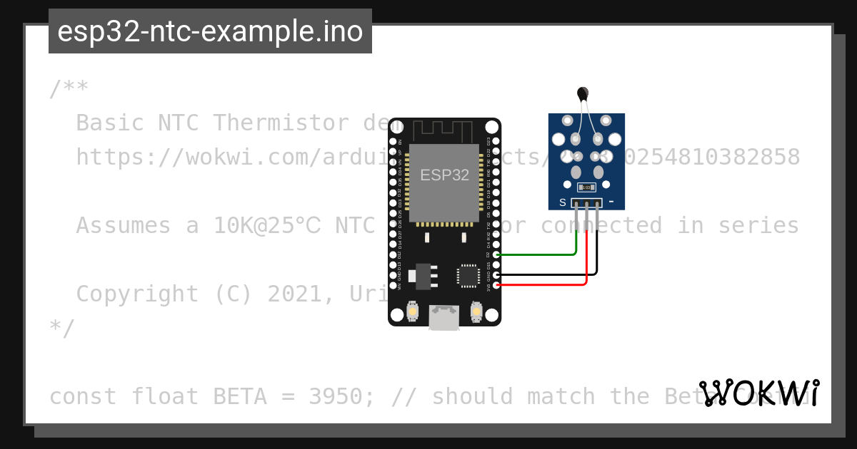 Esp32 Ntc O Wokwi Esp32 Stm32 Arduino Simulator 9494