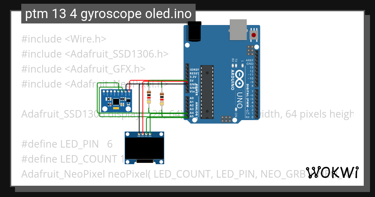 ptm 13 5 challenge gyroscope oled logo.ino - Wokwi ESP32, STM32, Arduino Simulator