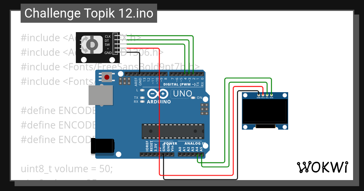 Challenge Materi 12.ino - Wokwi ESP32, STM32, Arduino Simulator