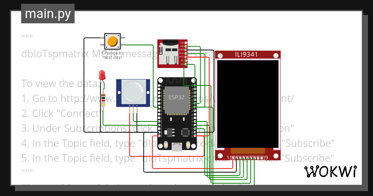 DTSD Lab1 Final Backup - Wokwi ESP32, STM32, Arduino Simulator