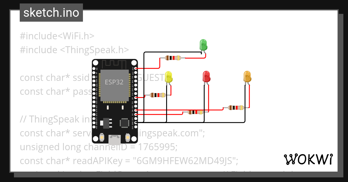 ED Project - Wokwi ESP32, STM32, Arduino Simulator