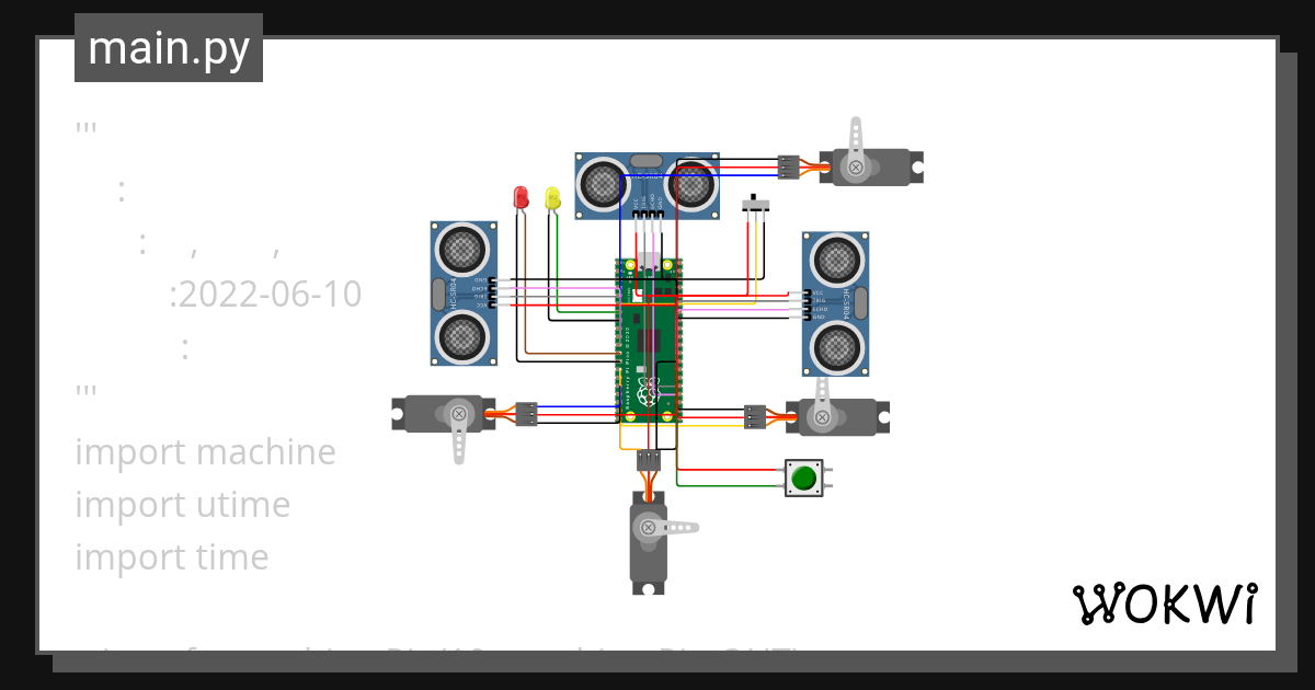 Untitled project - Wokwi ESP32, STM32, Arduino Simulator