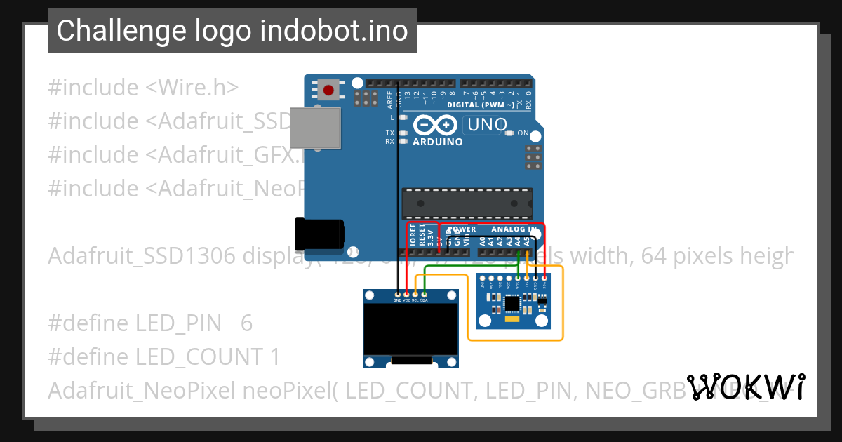 Challenge logo indobot.ino - Wokwi Arduino and ESP32 Simulator