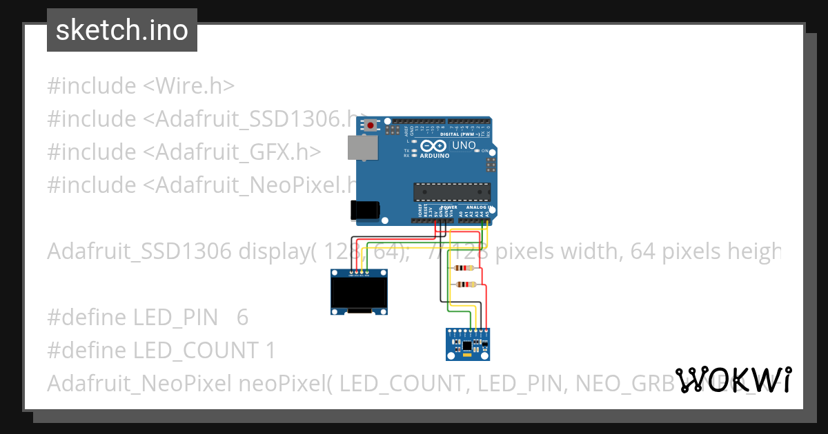 Gyroscope.ino - Wokwi ESP32, STM32, Arduino Simulator