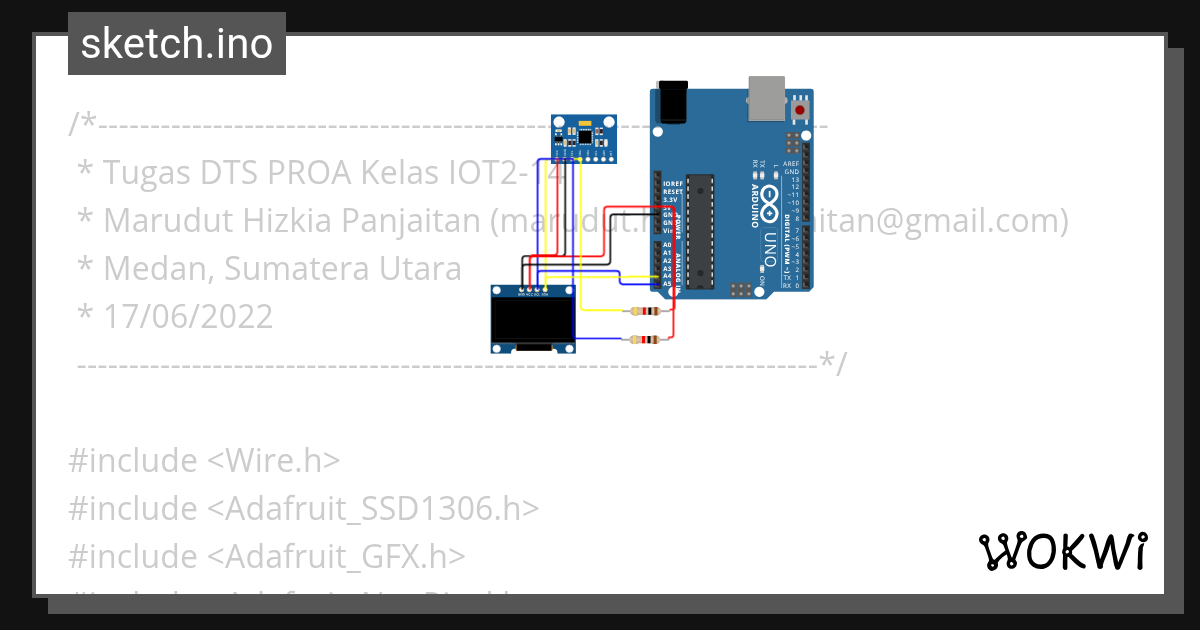 sketch.ino - Wokwi ESP32, STM32, Arduino Simulator