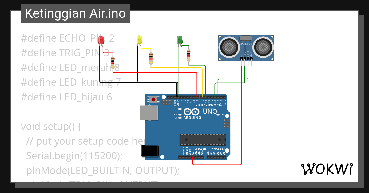 Ketinggian Air.ino - Wokwi ESP32, STM32, Arduino Simulator