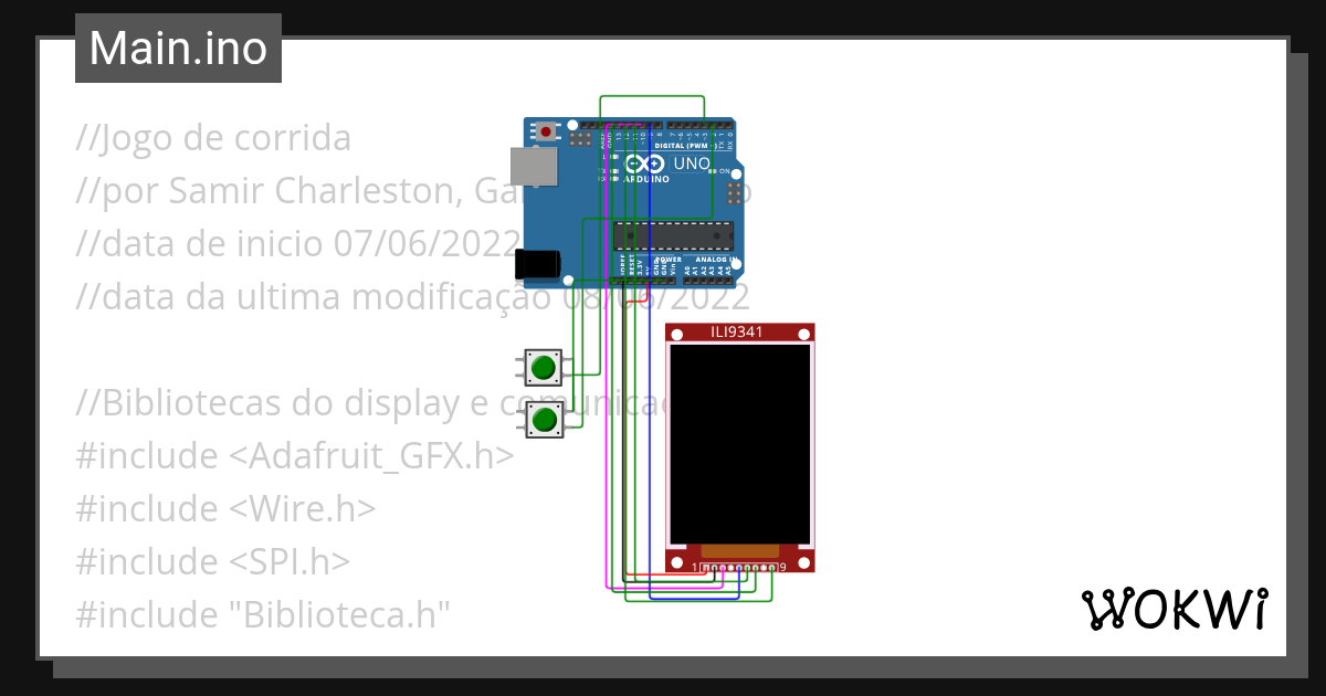 Main.ino - Wokwi Arduino and ESP32 Simulator