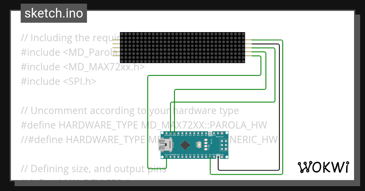 sketch.ino - Wokwi Arduino and ESP32 Simulator