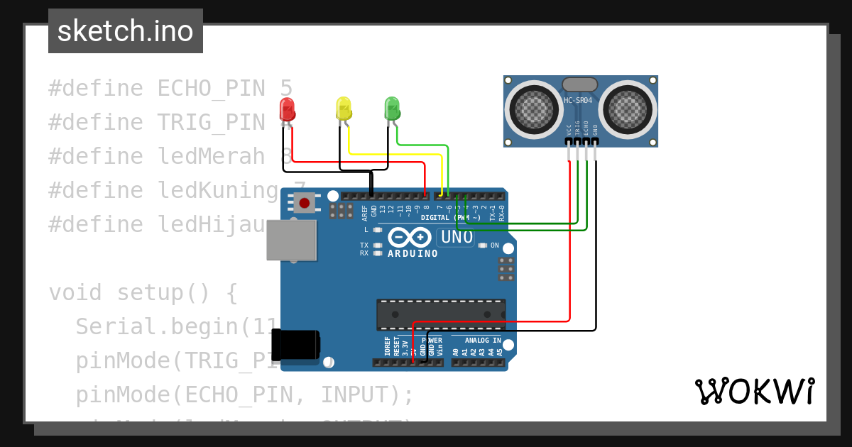 materi 12 - deteksi banjir .ino - Wokwi ESP32, STM32, Arduino Simulator materi 12 - deteksi banjir .ino - Wokwi ESP32, STM32, Arduino Simulator