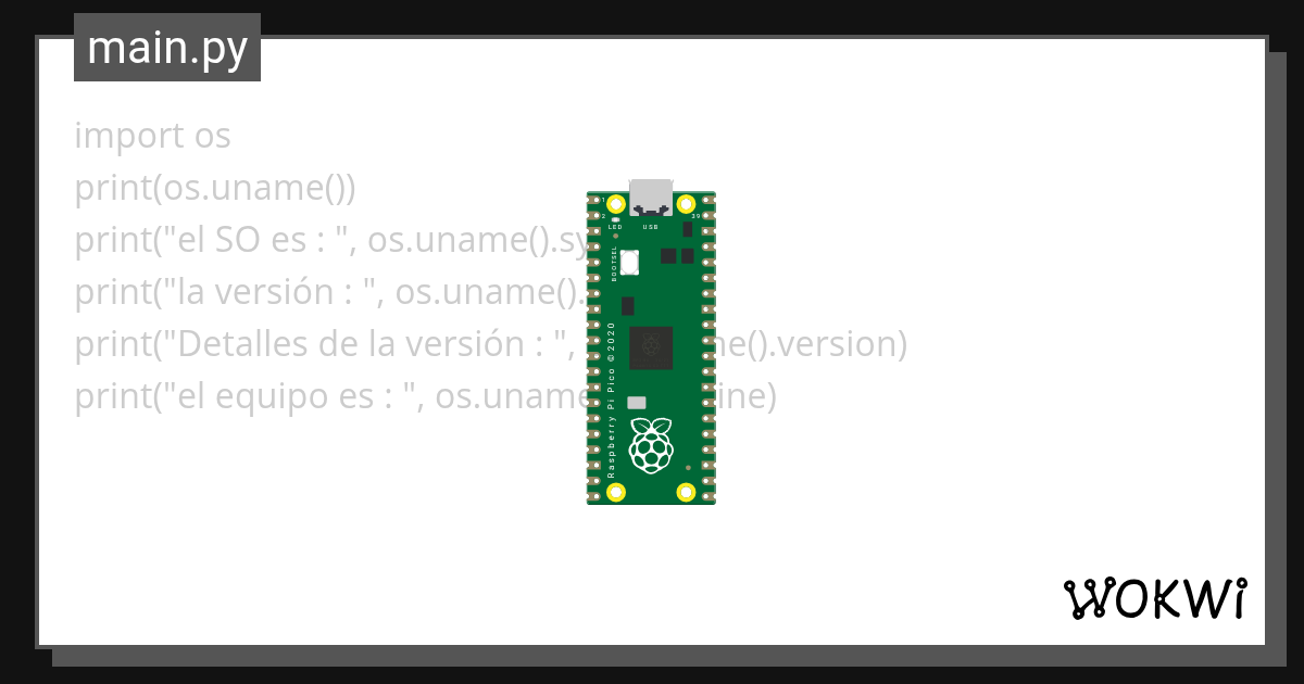 Opciones - Wokwi ESP32, STM32, Arduino Simulator