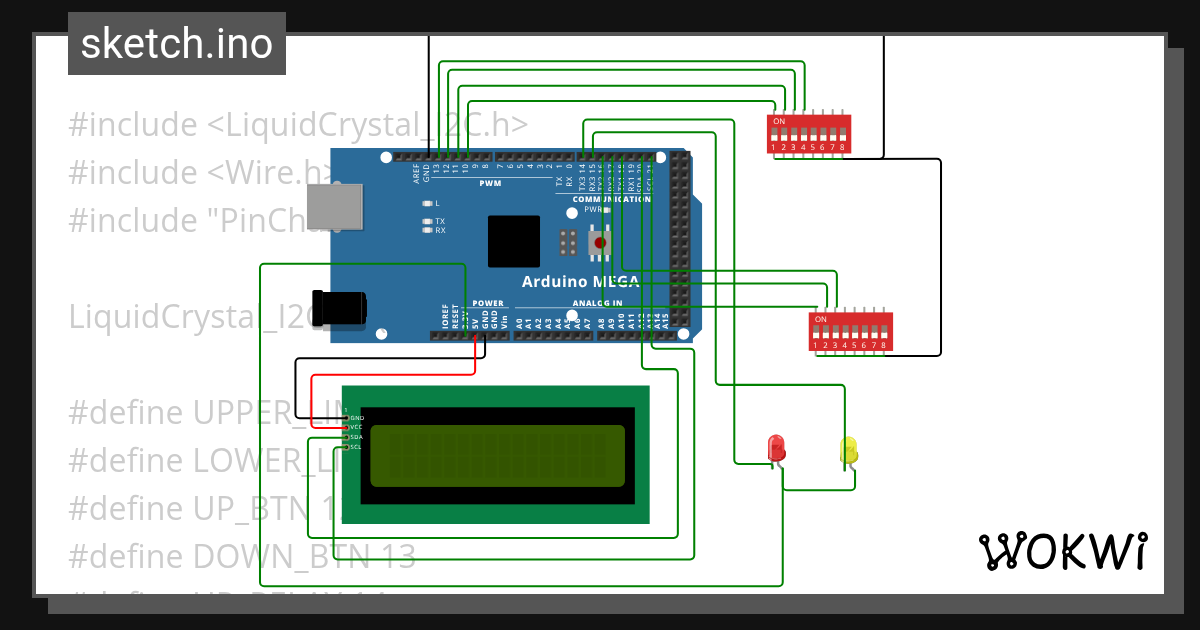 pento_initial - Wokwi ESP32, STM32, Arduino Simulator