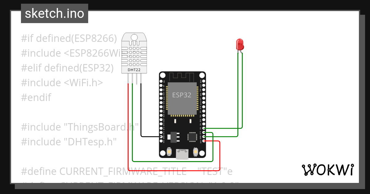 Contoh 5 Materi 13 - Wokwi ESP32, STM32, Arduino Simulator