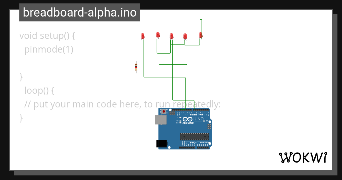 breadboard-alpha.ino - Wokwi ESP32, STM32, Arduino Simulator breadboard-alpha.ino - Wokwi ESP32, STM32, Arduino Simulator