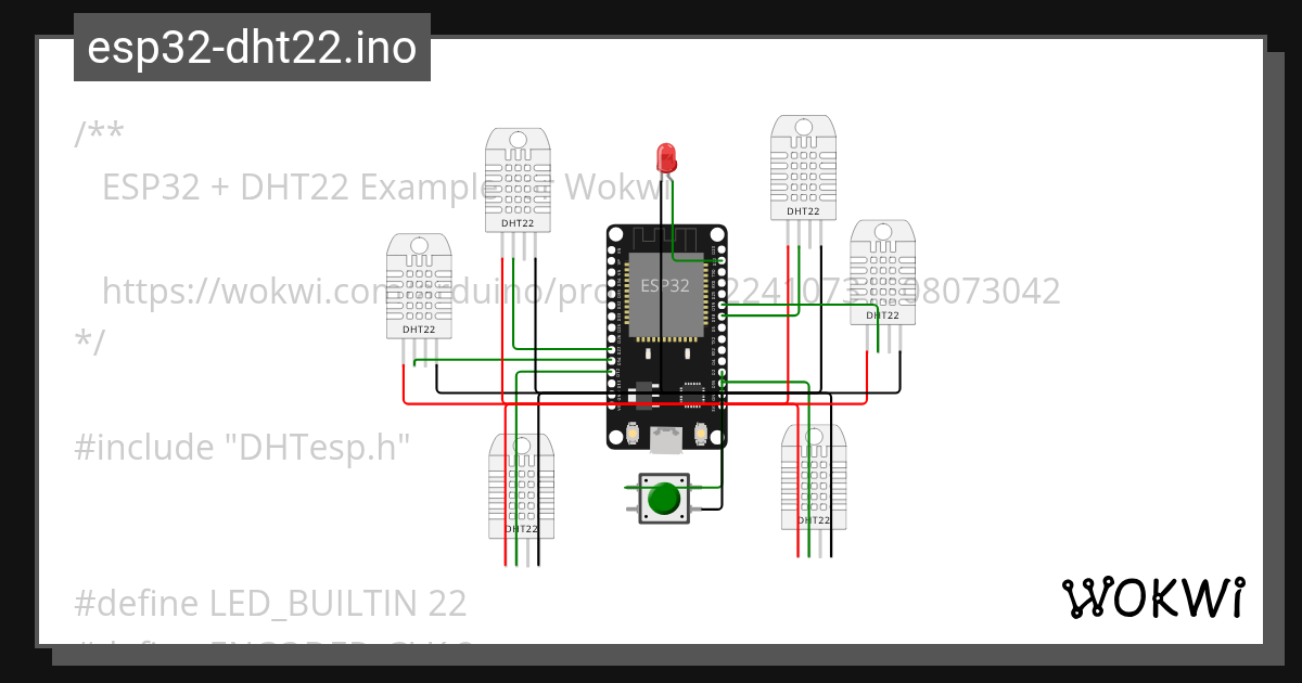 esp32-dht22.ino - Wokwi ESP32, STM32, Arduino Simulator