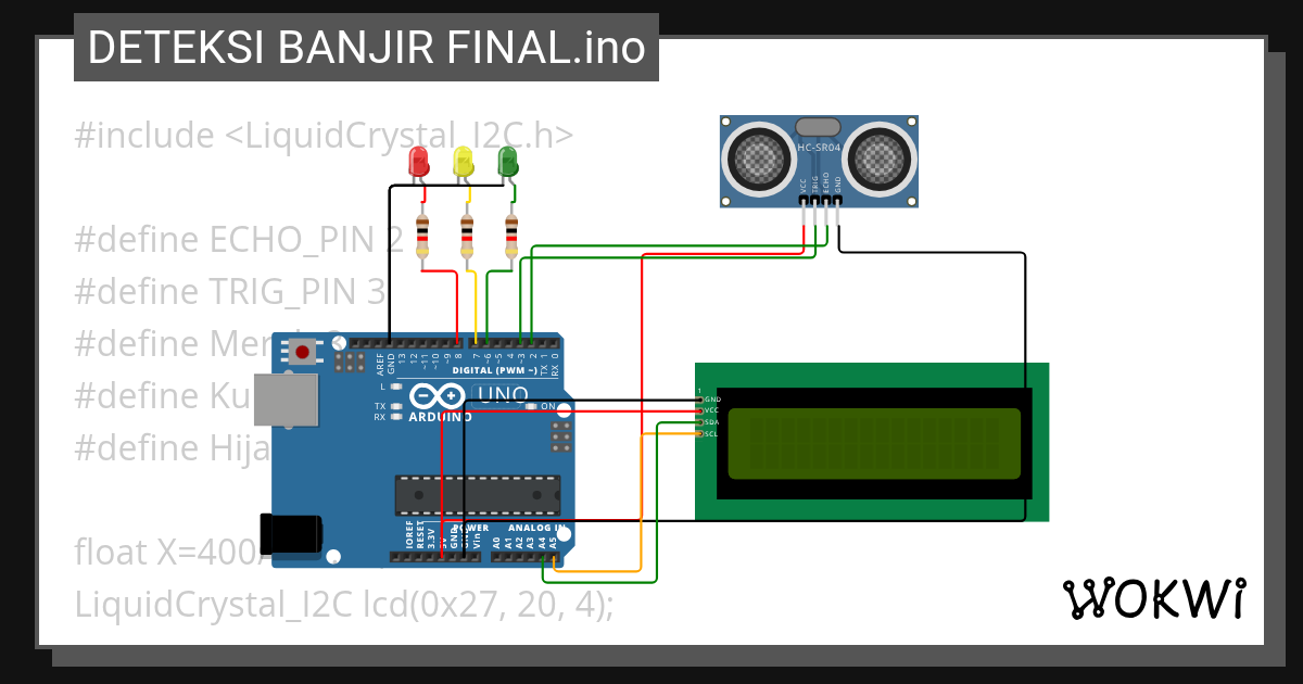 DETEKSI BANJIR FINAL.ino - Wokwi ESP32, STM32, Arduino Simulator