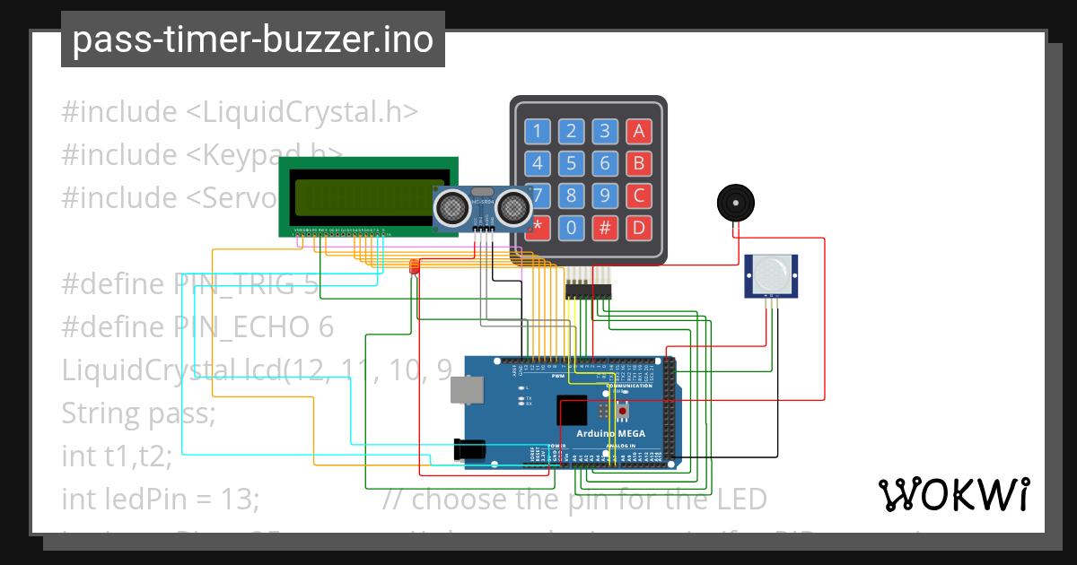 pass-timer-buzzer.ino - Wokwi ESP32, STM32, Arduino Simulator