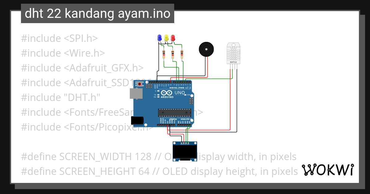 dht 22 kandang ayam.ino - Wokwi ESP32, STM32, Arduino Simulator