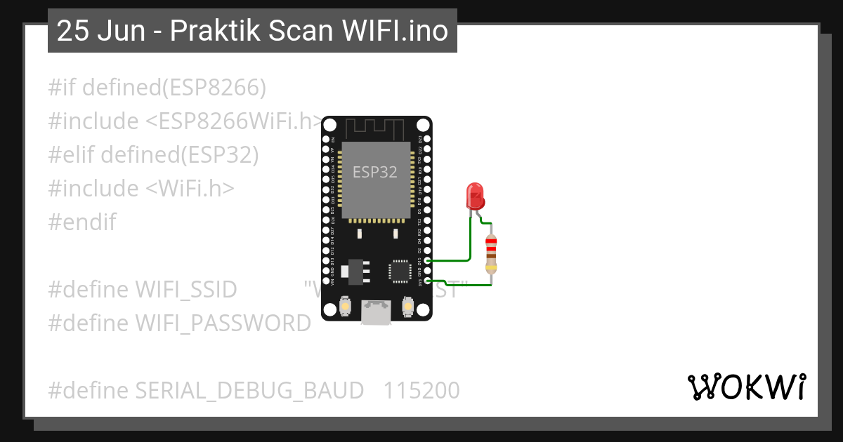 25 Jun - Praktik Scan WIFI.ino - Wokwi ESP32, STM32, Arduino Simulator
