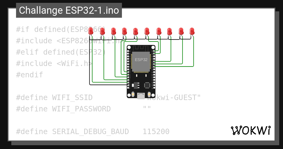 Challange Esp32 O Wokwi Esp32 Stm32 Arduino Simulator