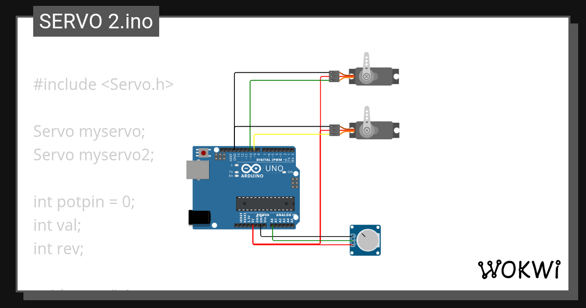 SERVO 2.ino - Wokwi ESP32, STM32, Arduino Simulator SERVO 2.ino - Wokwi ESP32, STM32, Arduino Simulator