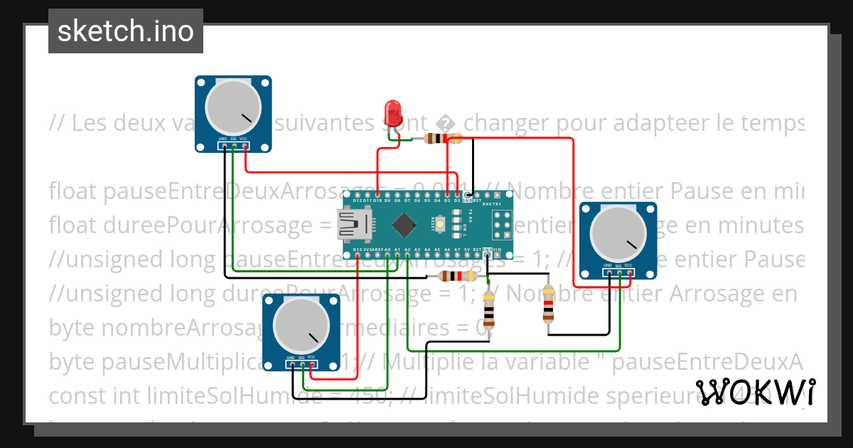 Vanne Arrosage O Wokwi Arduino And Esp32 Simulator 0152