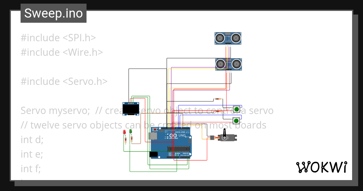Sweep.ino - Wokwi ESP32, STM32, Arduino Simulator