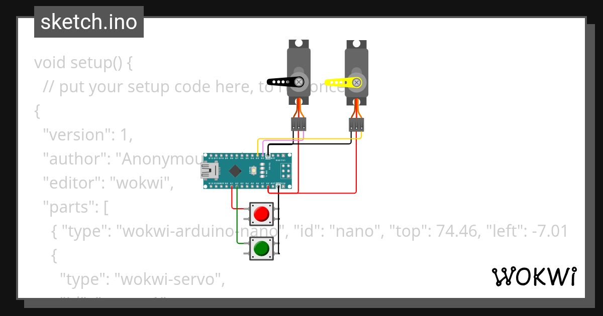 sketch.ino - Wokwi ESP32, STM32, Arduino Simulator