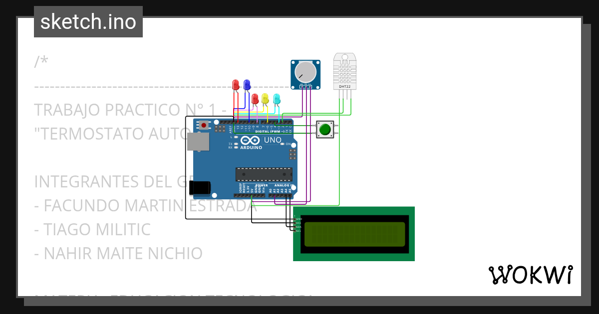 sketch.ino - Wokwi ESP32, STM32, Arduino Simulator